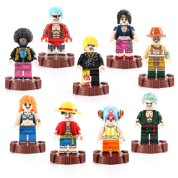Jual One Piece Luffy Usopp Zoro Sanji Nami Franky Chopper Nami ...