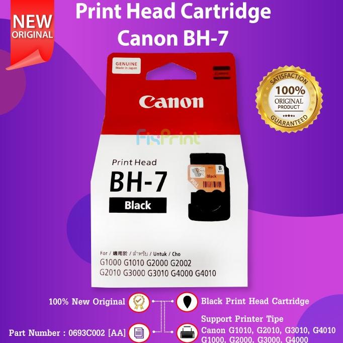 Jual ,,,,,,,] Print Head Cartridge Canon BH-7 BH7 Black Printer G1000 ...