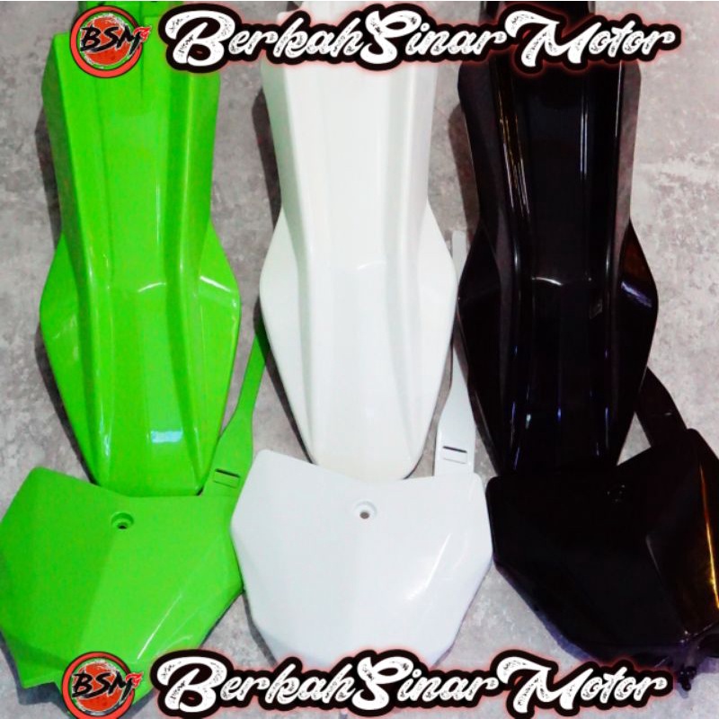 Jual spakbor set papan nomor klx 230 spakbor depan set papan nomer klx 230 slebor depan plus klx ...