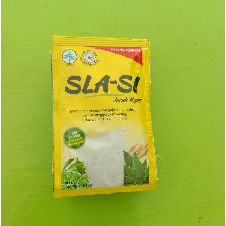 Jual Minuman Serbuk Slasi Jeruk Nipis Per Sachet | Shopee Indonesia
