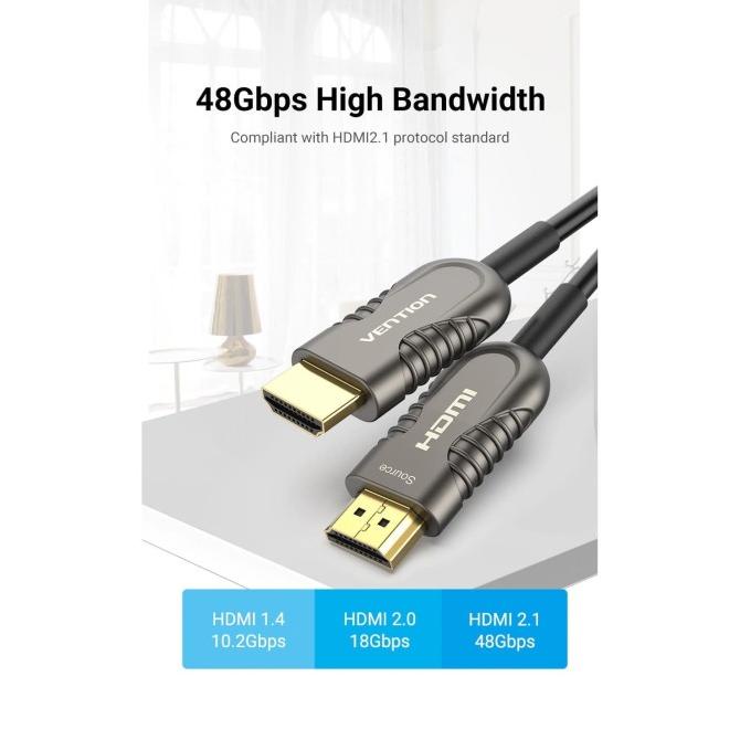 Jual Vention 10M Kabel Active Fiber Optic Hdmi Male To Male Uhd 4K Hdr | Shopee Indonesia