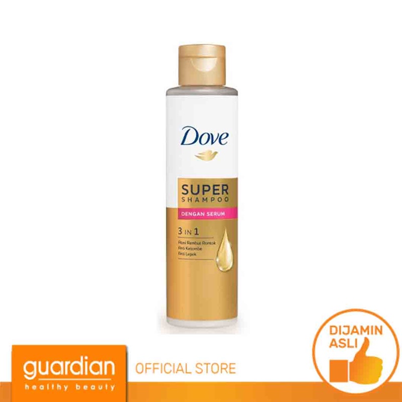 Jual DOVE 3in1 Super Shampoo Serum 125ml | Shopee Indonesia