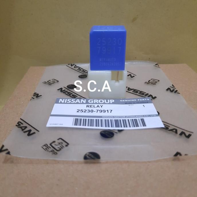 Jual RELAY BIRU KAKI 4 12V NISSAN XTRAIL LIVINA SERENA 12VOLT ASLI ...