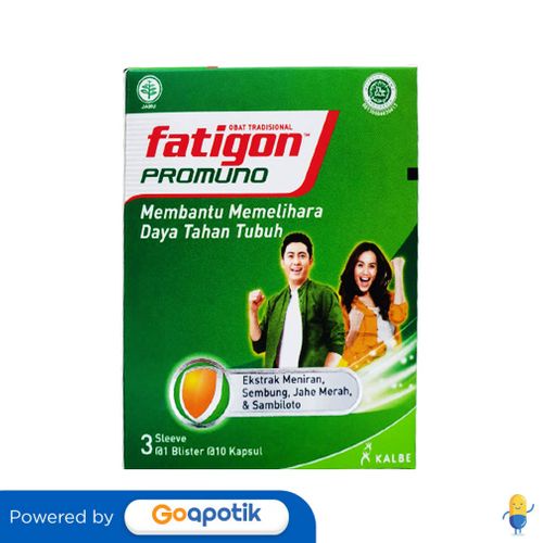 Jual FATIGON PROMUNO BOX 30 KAPSUL | Shopee Indonesia