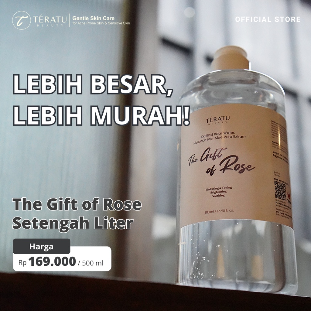 Jual TERATU BEAUTY (Ukuran Besar) The Gift of Rose Soothing ...