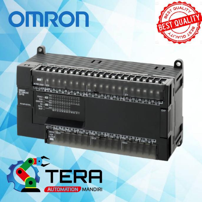 Jual Omron PLC Unit AC220V 36 DI 24 DO Relay CP1E-E60SDR-A READY STOK ...