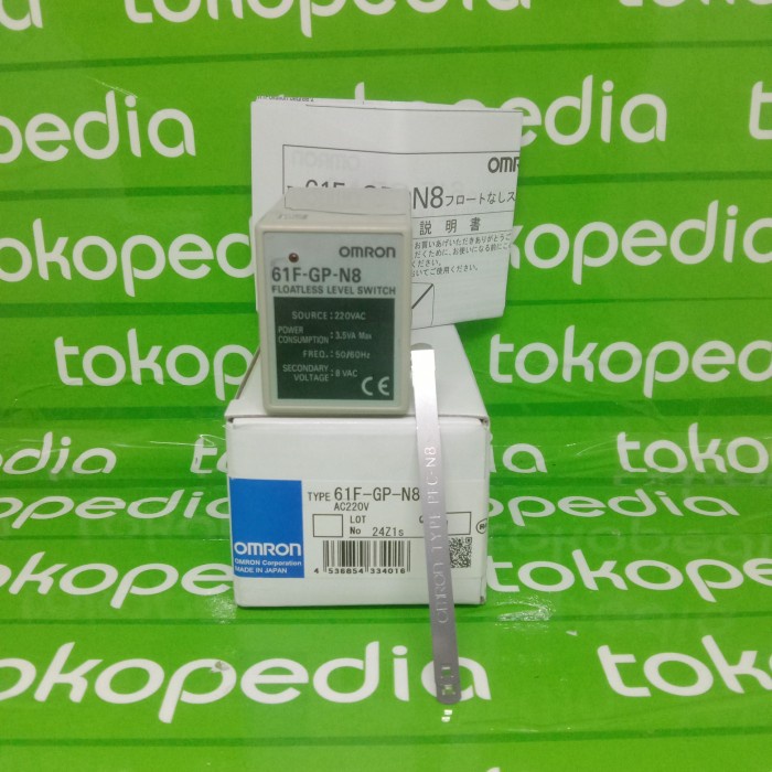 Jual Omron Floatless Level Switch 61F-Gp-N8 Ac 220V Original | Shopee ...
