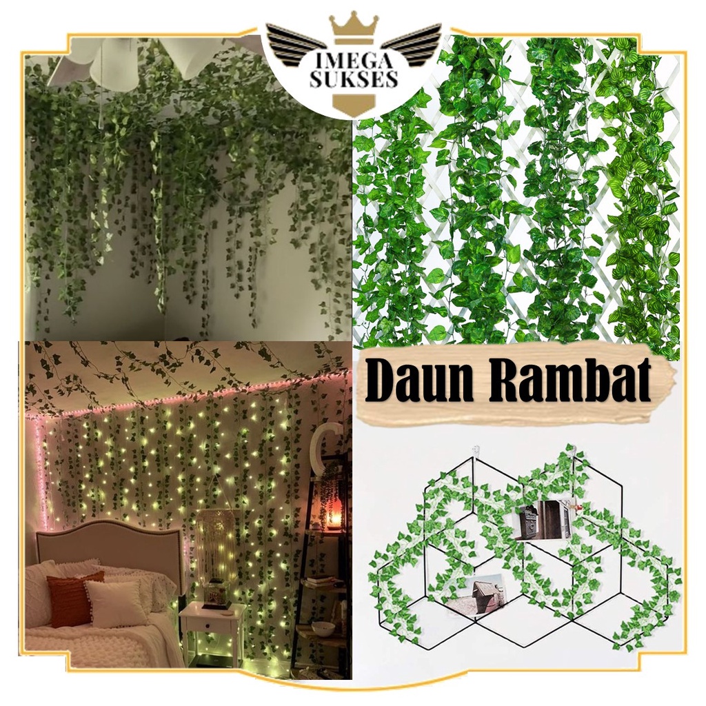 Jual PHG - Daun Rambat Palsu Artificial Plastik Sulur Daun Imitasi Daun ...