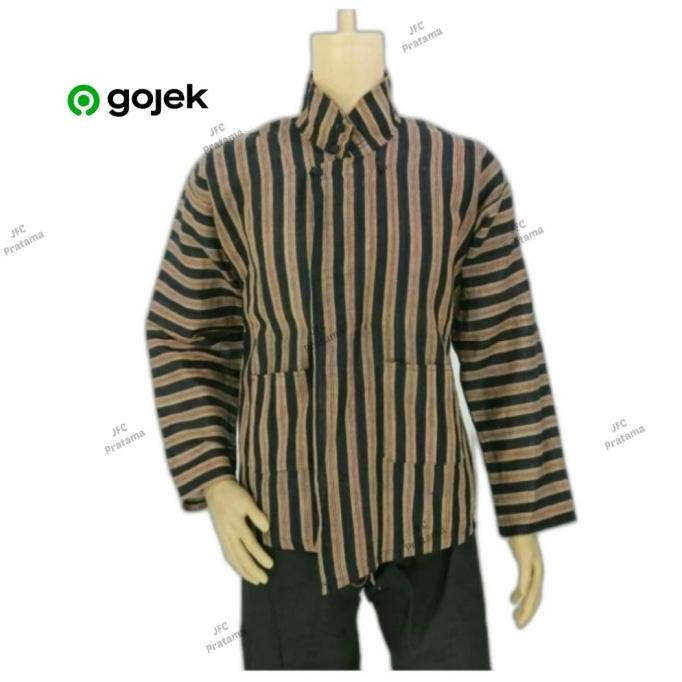 Jual Baju / Kemeja Surjan Setelan Dewasa/Lurik/Batik Jawa pakaian Adat Jawa | Shopee Indonesia