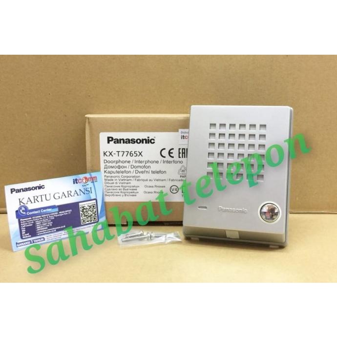 Jual PANASONIC Door Unit KX-7765 GARANSI RESMI ITCOMM 1 TAHUN | Shopee ...