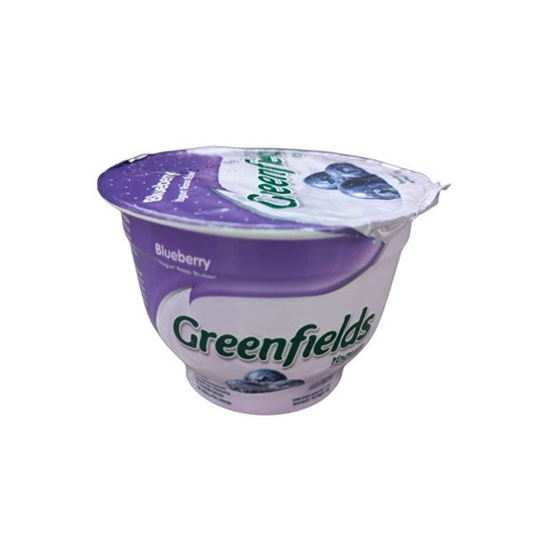 Jual GREENFIELDS YOGURT BLUEBERRY 125 GR | Shopee Indonesia