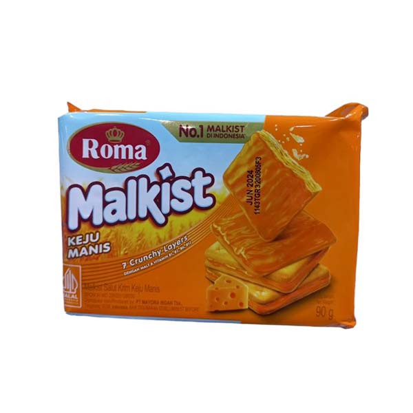 Jual ROMA MALKIST KEJU MANIS 90 GR - BISKUIT | Shopee Indonesia