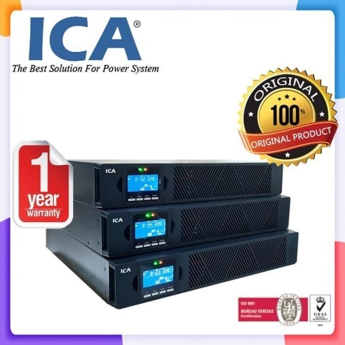 Jual ICA UPS Rackmount RN2100C 2000VA - UPS Online SINE WAVE | Shopee ...