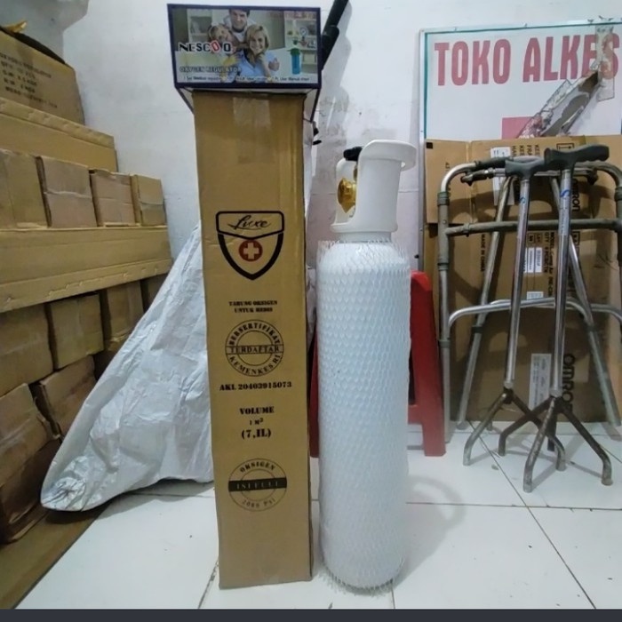 Jual Termurah Tabung Oksigen 1M3 Set Lengkap Garansi | Shopee Indonesia