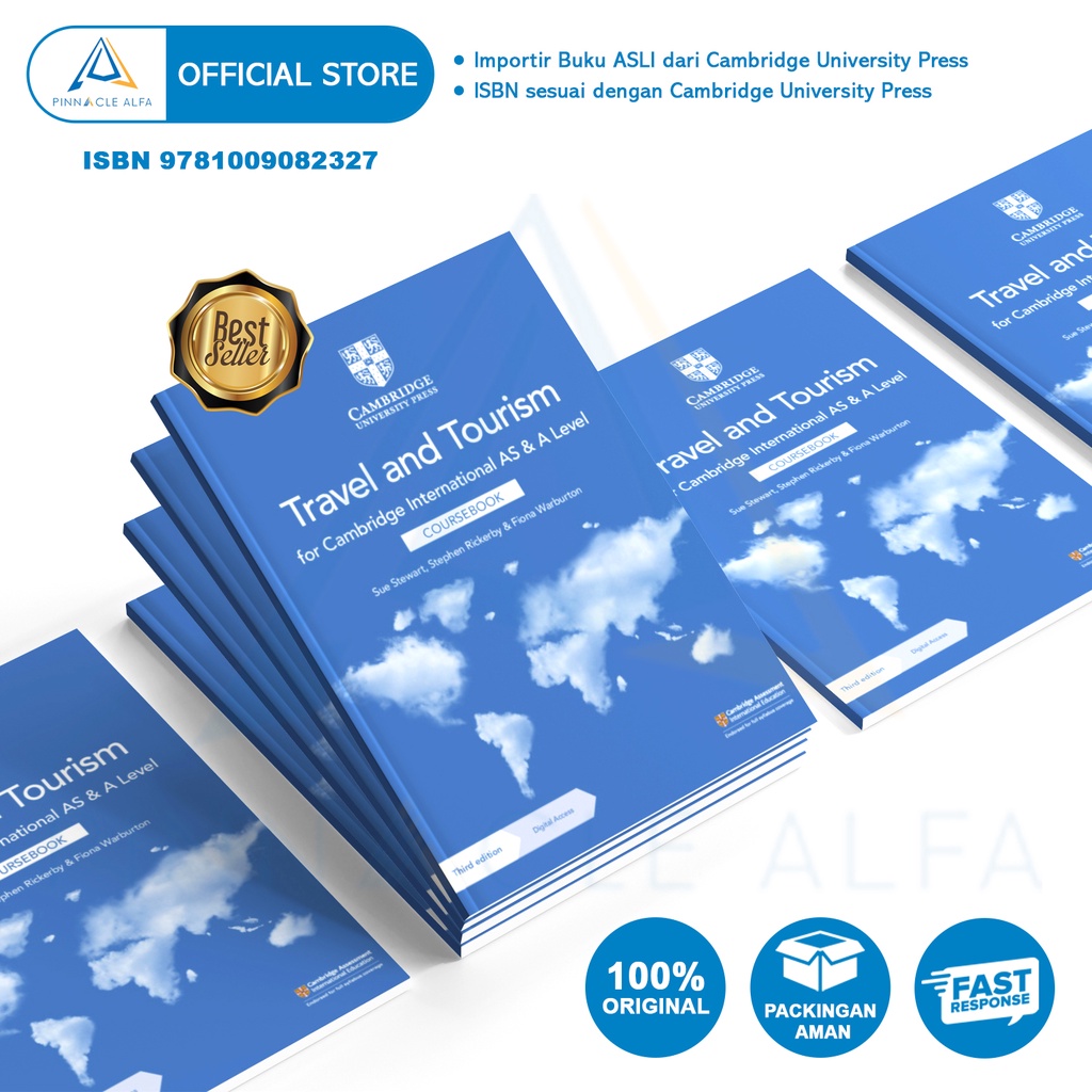 Jual Cambridge International AS and A Level Travel and Tourism Third ...