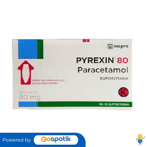 Jual PYREXIN 80 MG BOX 10 SUPPOSITORIA | Shopee Indonesia