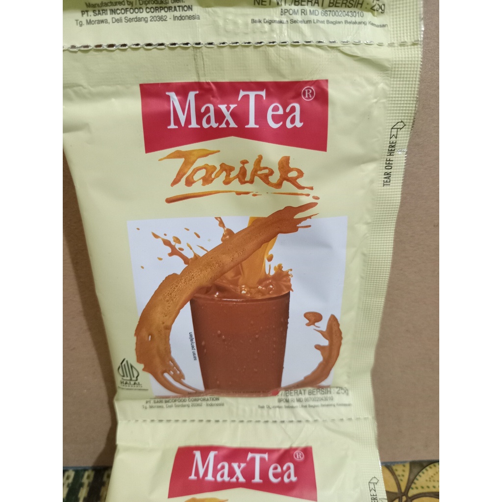 Jual Max Tea Tarik Sachet | Shopee Indonesia