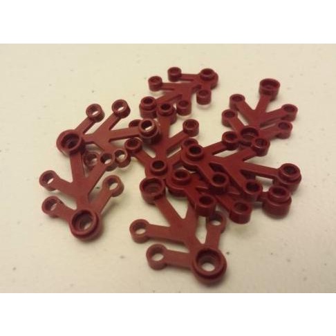 Jual LEGO Dark Red Plant Leaves 4 x 3 Part Brick 4x3 | Shopee Indonesia