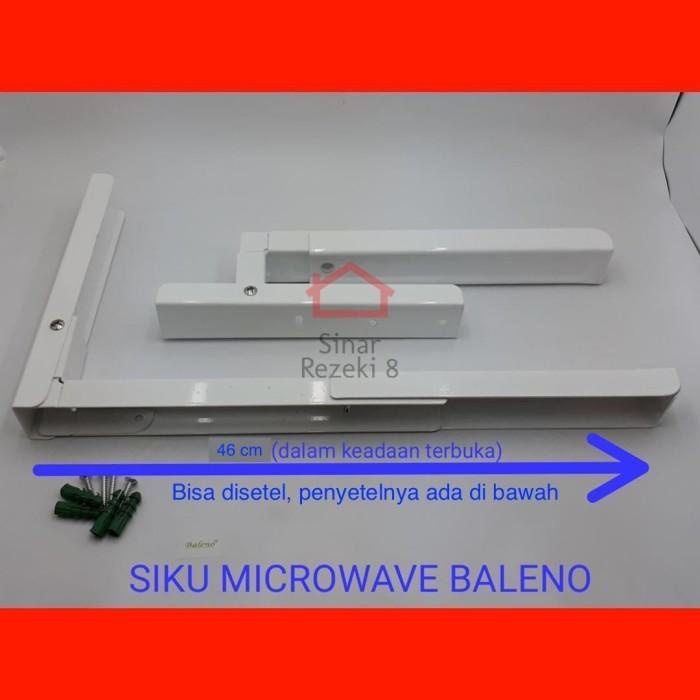 Jual Siku Microwave / Bracket Penyangga Oven Rak Meja Dinding Support ...