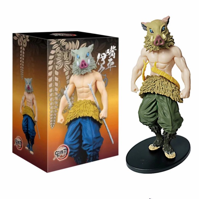 Jual Action Figure Inosuke Hashibira Demon Slayer Kimetsu No Yaiba Box ...