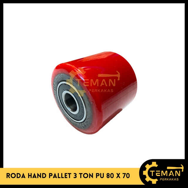 Jual Roda Hand Pallet PU NILON 80X70 MM / Roda Hand Pallet 3 TON 80 X ...