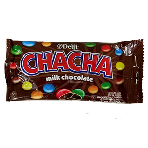 Jual DELFI CHA CHA MILK CHOCOLATE 40 GR - COKELAT | Shopee Indonesia