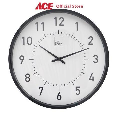 Jual Ace - Arthome 40 Cm Jam Dinding Number - Putih/Hitam | Shopee ...