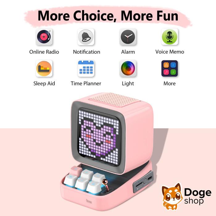 Jual Divoom Ditoo-Plus Speaker Bluetooth With Led Pixel Art Rgb Plus ...