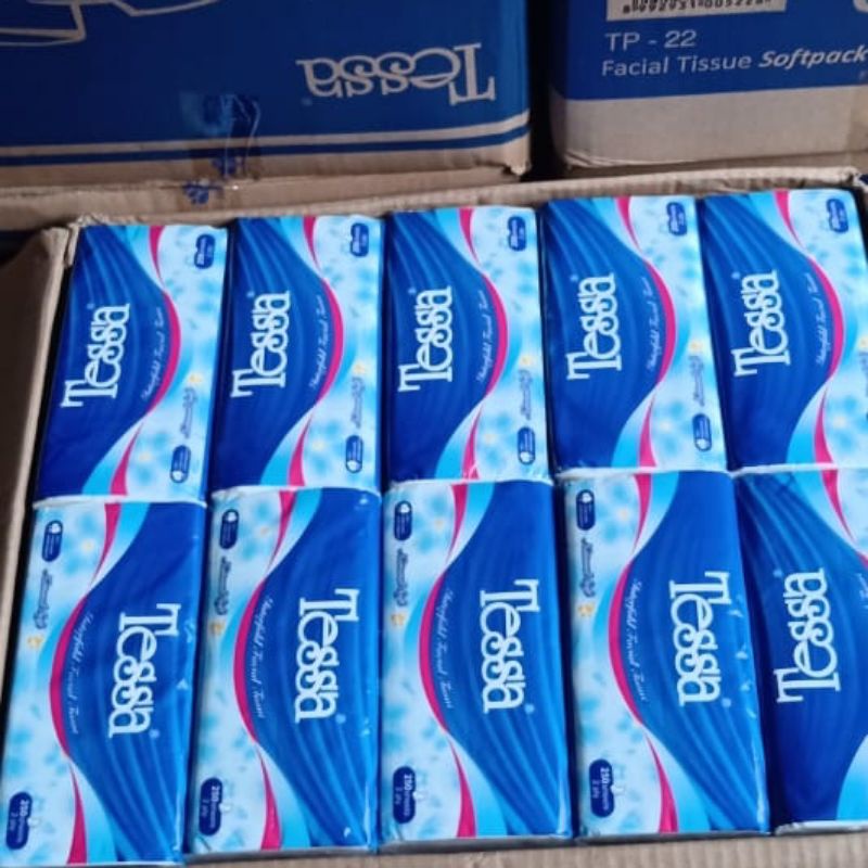 Jual Tissue tisu Tessa 250 sheet 1 dus | Shopee Indonesia