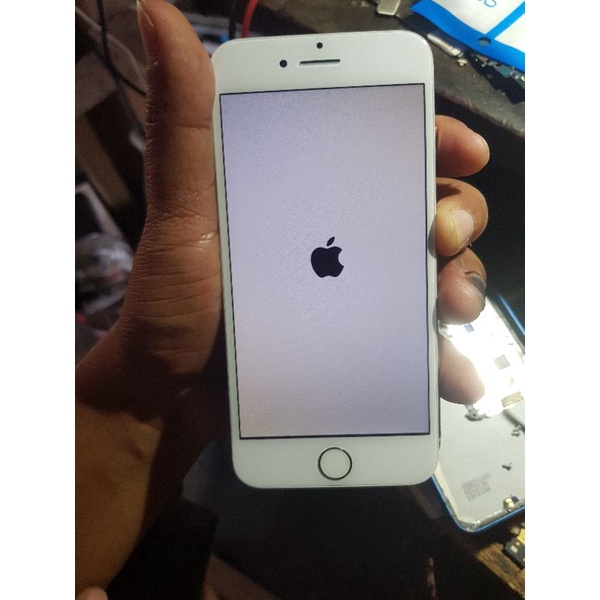 Jual lcd original iphone 7 warna putih copotan bagi yg tau kualitas sj ...