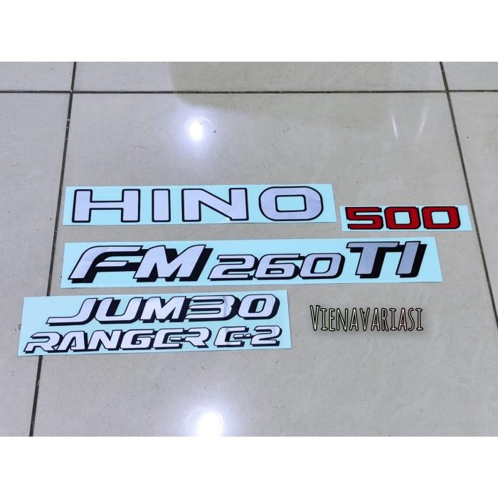 Jual Stiker Hino 500 Sticker FM 260 TI Jumbo Ranger E2 Hino Premium ...