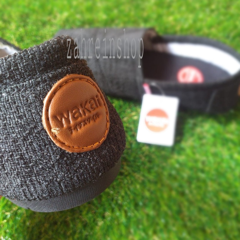 Jual Stok Terbatas!.. Sepatu Wakai FULL BLACK Pria / Wanita Special ...