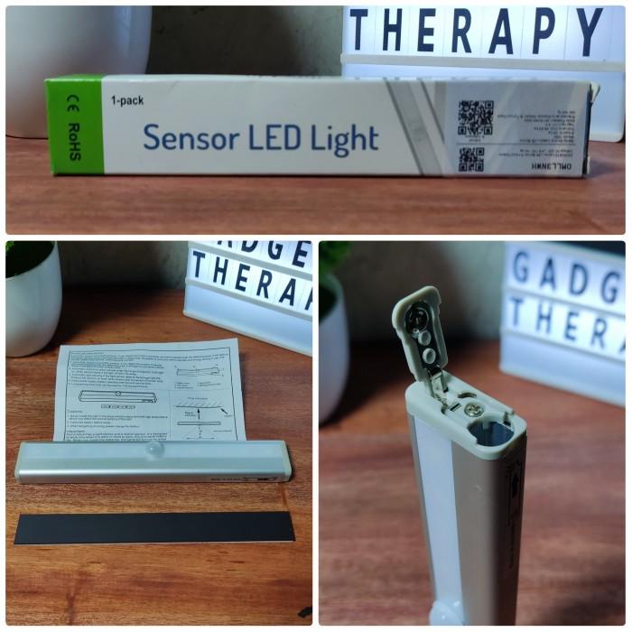 Jual Lampu Led Pir Sensor Portable Deteksi Cahaya Gerak Lemari Tidur ...