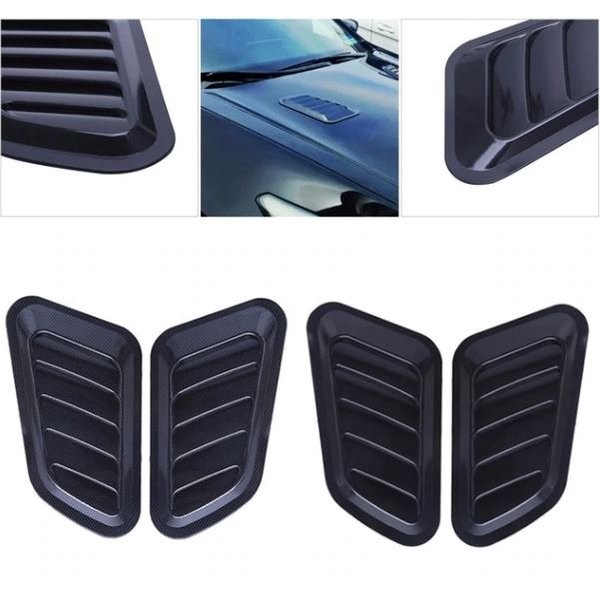 Jual Air Flow 2pc Air Scoop MOBIL Intake Scoop Turbo Bonnet Vent ...