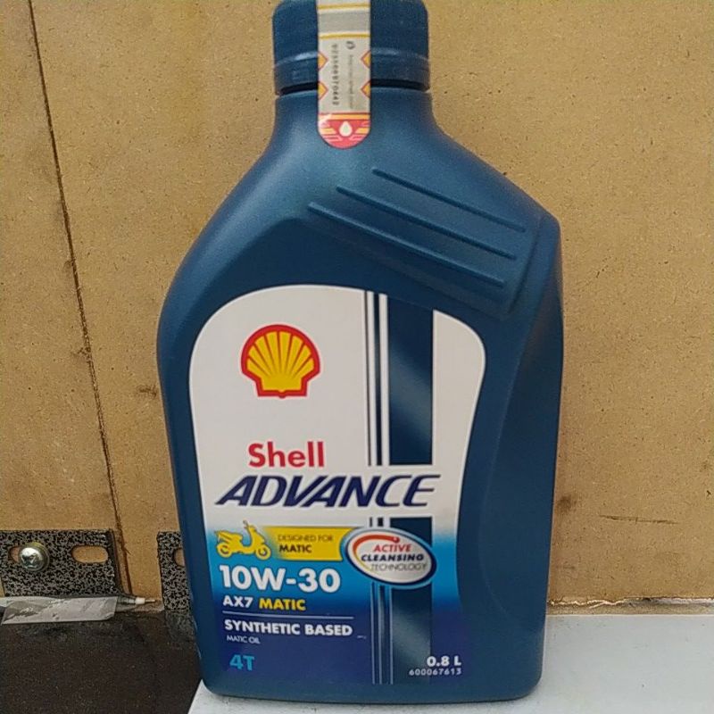 Jual oli shell advance AX7 matic 0,8 liter | Shopee Indonesia