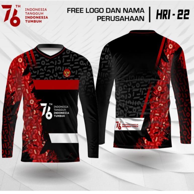 Jual Jersey E-Sport Baju Hut Ri Dirgahayu Yg Ke 76Th Kaos Kemerdekaan Indonesia Baju Pria Lengan ...