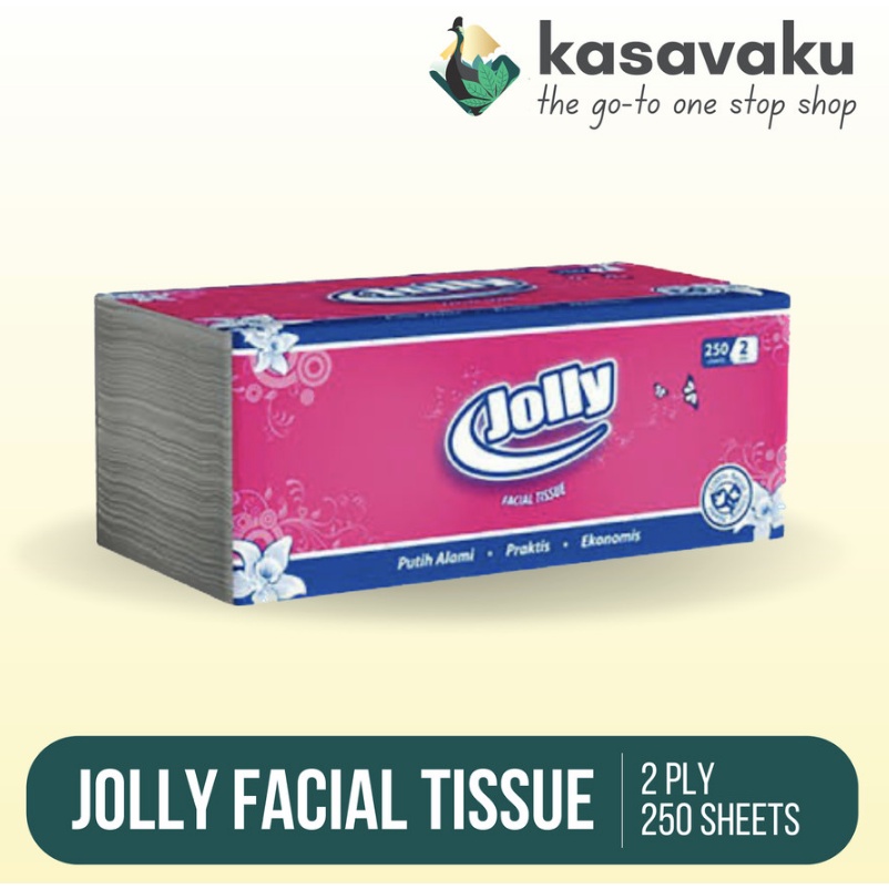 Jual Facial Tissue Jolly 250 sheets - 1 pack | Shopee Indonesia