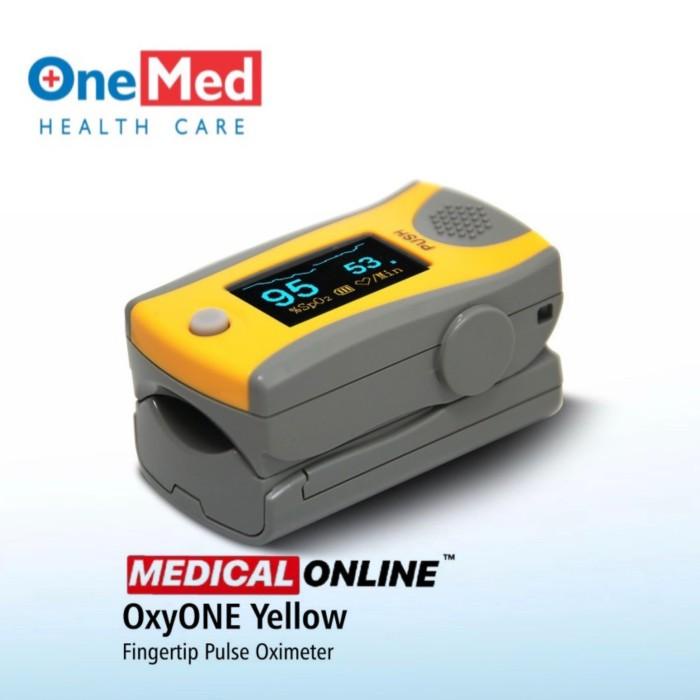 Jual Finger Pulse Oxymeter Oxyone Oxy One Onemed Oximeter Saturasi Oksigen | Shopee Indonesia