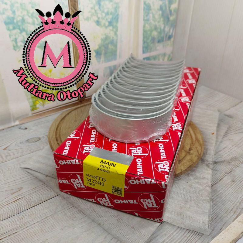 Jual Metal duduk Hino lohan jo8e atau main bearing | Shopee Indonesia