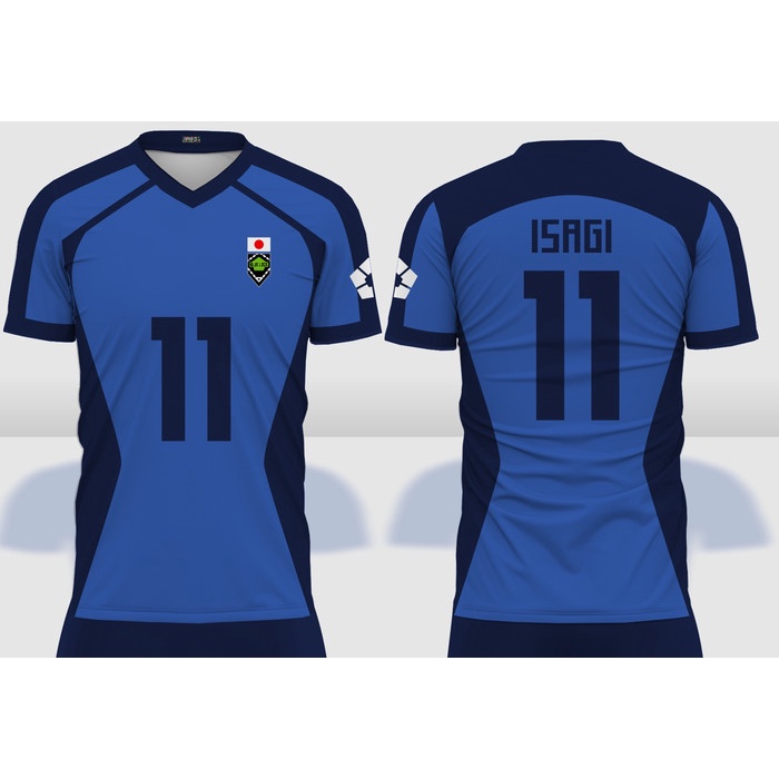 Jual Jersey Anime Blue Lock Cosplay Bola Manga, Blue Lock Eleven Team ...