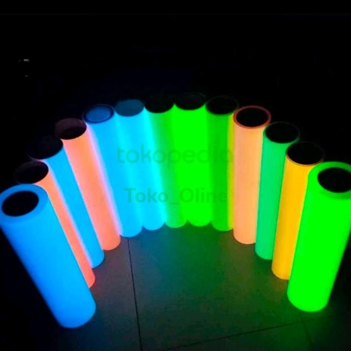 Jual Stiker Glow In The Dark / Sticker Nyala Dalam Gelap Lebar 50Cm ...