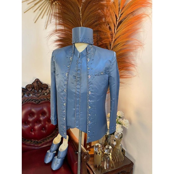 Jual BESKAP PENGANTIN PRIA / BESKAP MODERN PAYET TABUR | Shopee Indonesia