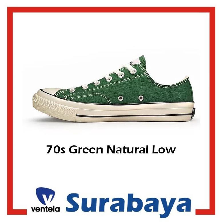 Jual DNA609 Sepatu Ventela 70s Green Natural Low ++ | Shopee Indonesia