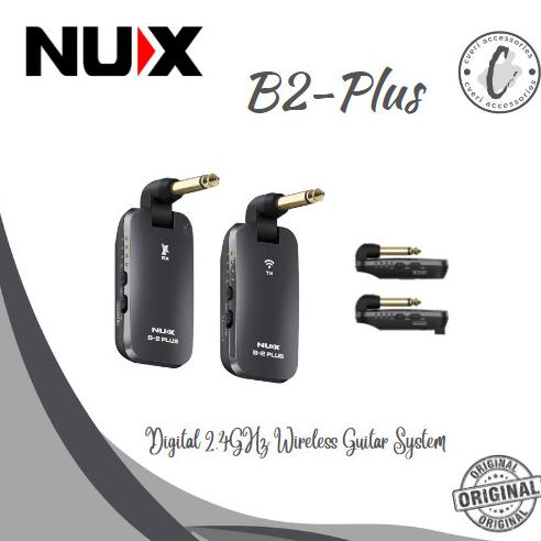 Jual NUX B2 PLUS WIRELESS GITAR 2.4GHZ WIRELESS SYSTEM ORIGINAL B-2 PLUS NEW!! | Shopee Indonesia