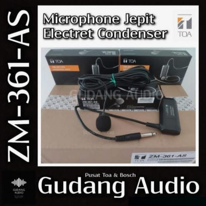 Jual MICROPHONE JEPIT TOA MIKROPON MIC TOA ZM-361 ZM 361 NEW!! | Shopee ...