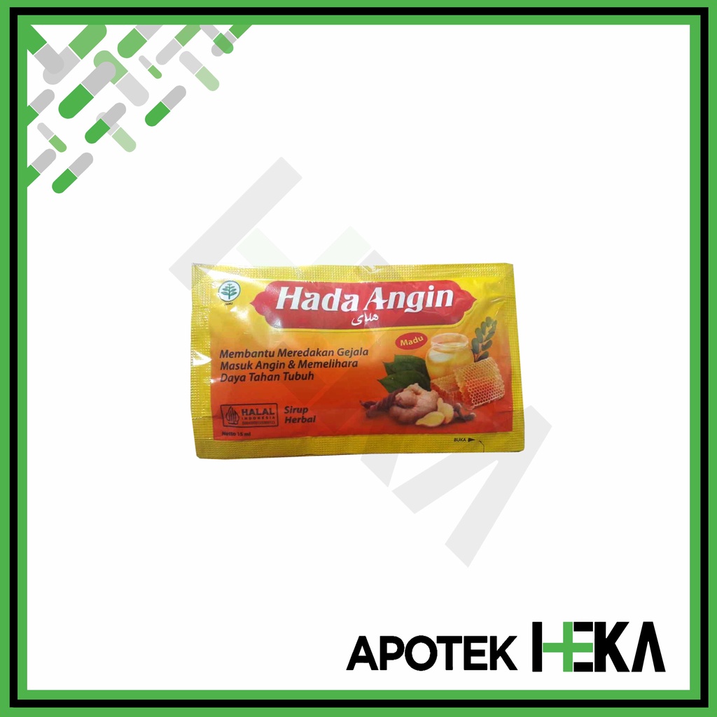 Jual Hada Angin 1 Sachet 15ml - Sirup Herbal Masuk Angin | Shopee Indonesia