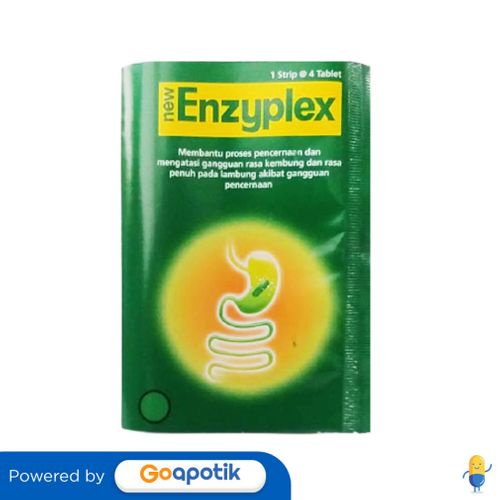 Jual New Enzyplex Strip 4 Tablet | Shopee Indonesia