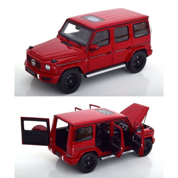 Jual MUST HAVE!! DIECAST MERCEDES G500 W463 2020 RED 1:18 MINICHAMPS ...