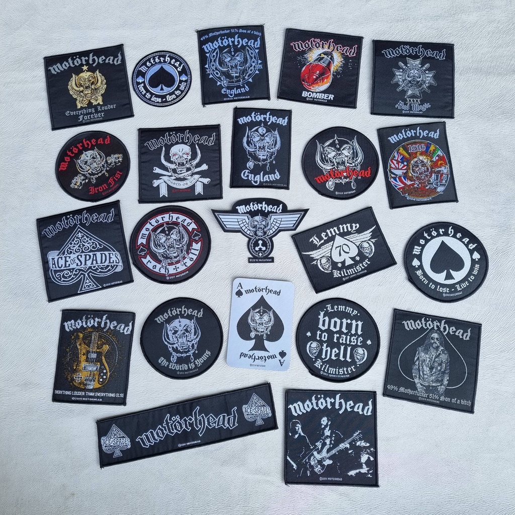 Jual Standard Patch MOTORHEAD Official Band Merchandise | Shopee Indonesia