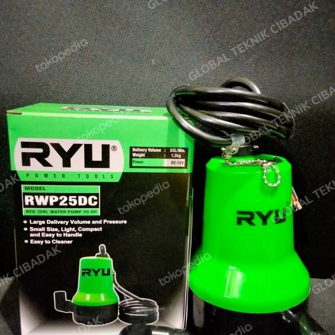 Jual RYU mesin pompa air celup RWP 25 DC/Water Pump | Shopee Indonesia
